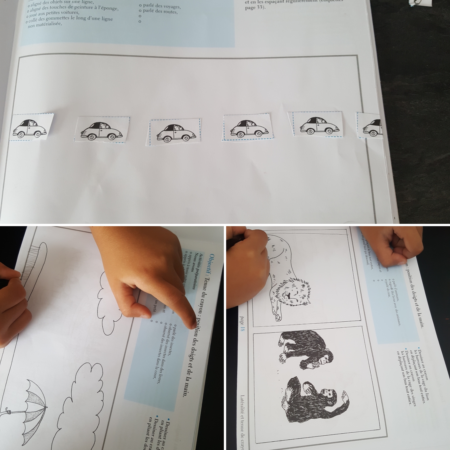 Apprendre à écrire avec la méthode Dumont - 1,2,3 petites graines