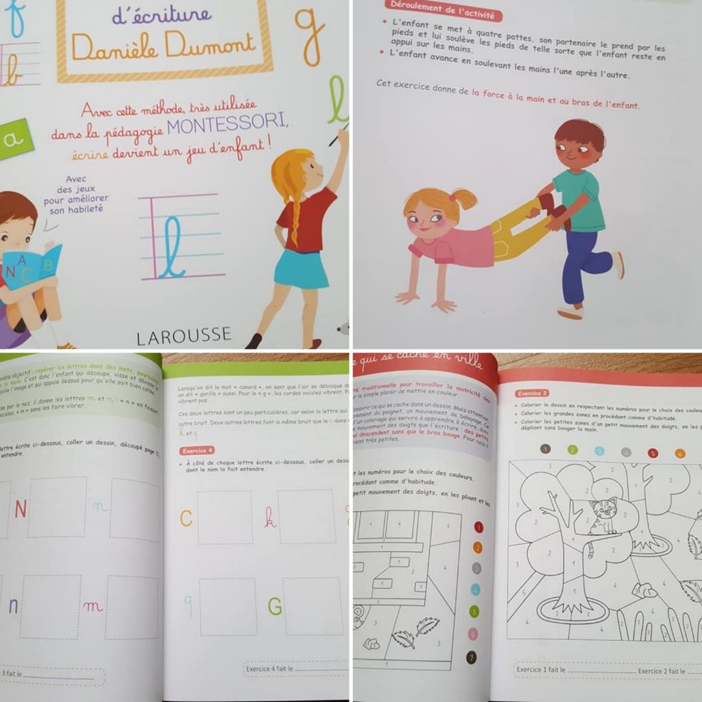 Apprendre à écrire avec la méthode Dumont - 1,2,3 petites graines