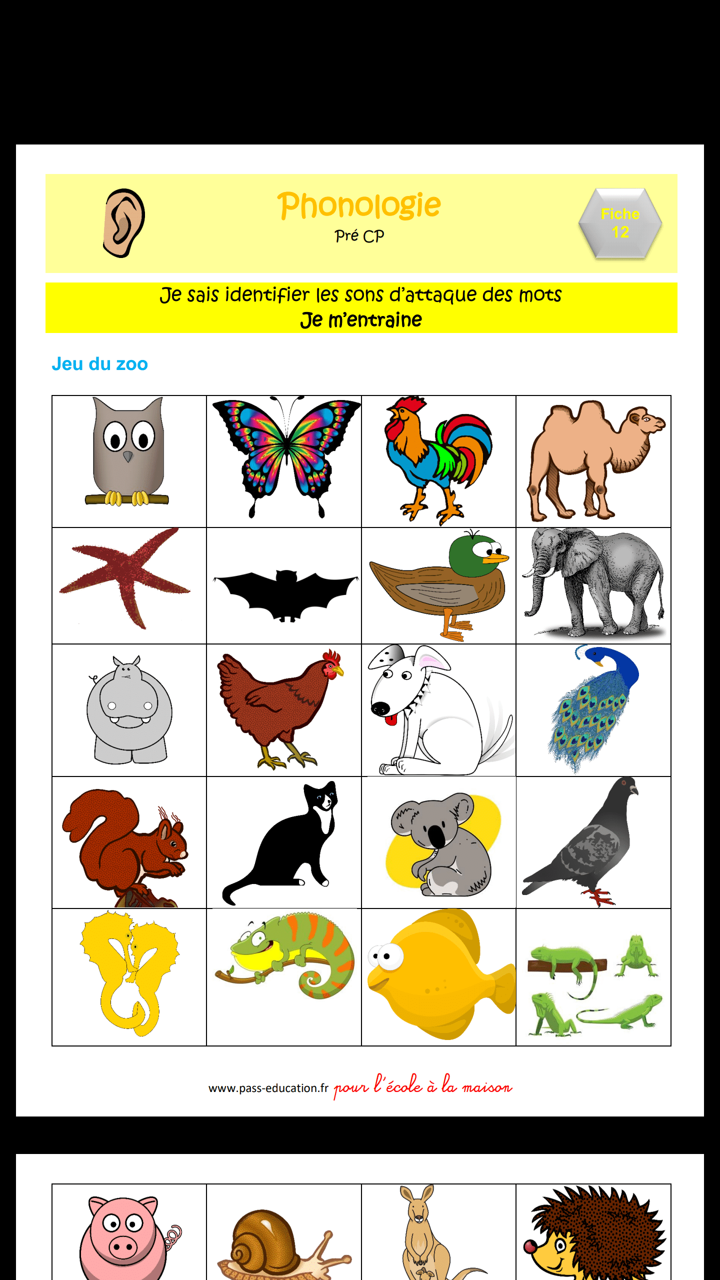 Les bases de la lecture: Pass éducation ief - 1,2,3 petites graines