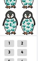 Compter avec les pingouins en maternelle - 1,2,3 petites graines